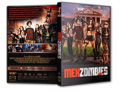 DVD - MexZombies (2022) CARATULA Y LABEL DVD