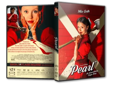 DVD - Pearl (2022) CARATULA Y LABEL DVD
