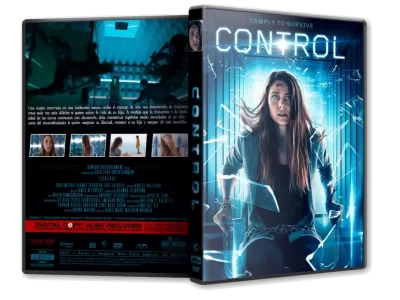 DVD - Control (2022) caratula y label disc dvd